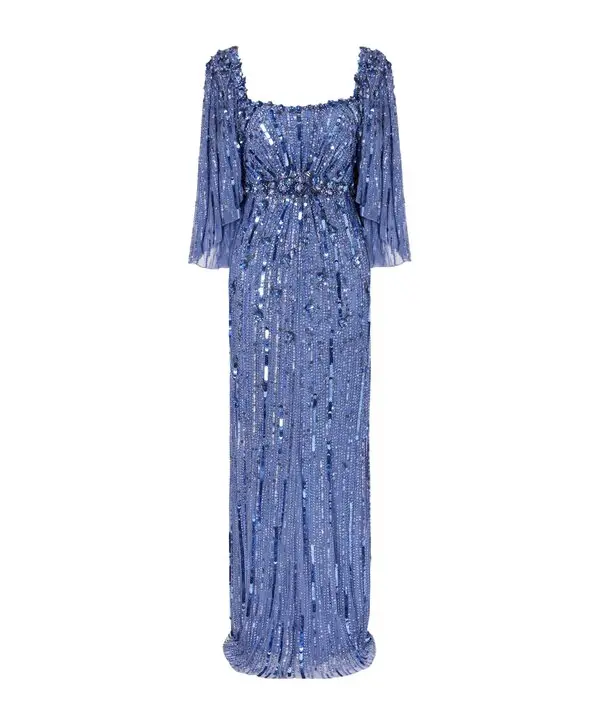 Jenny Packham Sequin-embellished Tulle Gown - No