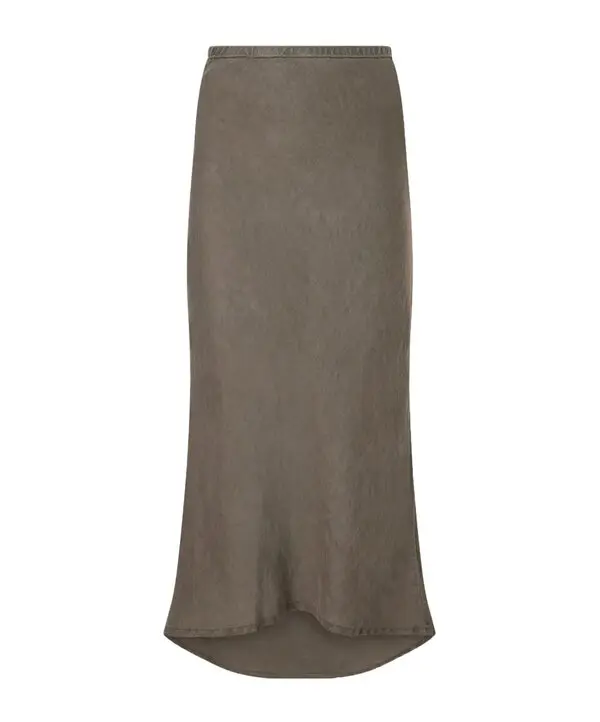 JAMES PERSE Linen Midi Skirt - No