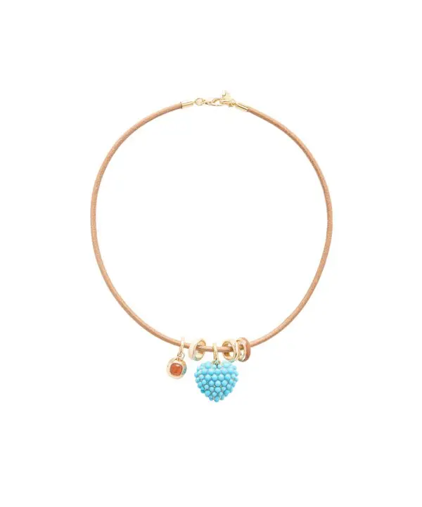 Assouline Leather Necklace - No