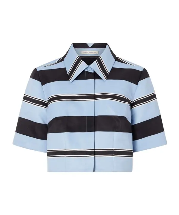 EMILIA WICKSTEAD Striped Twill Shirt