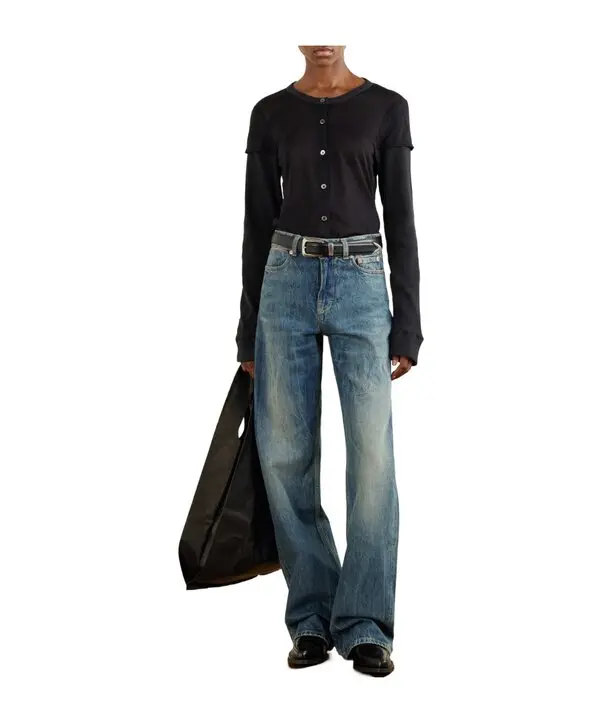 Our Legacy Wata Mid-rise Straight-leg Jeans