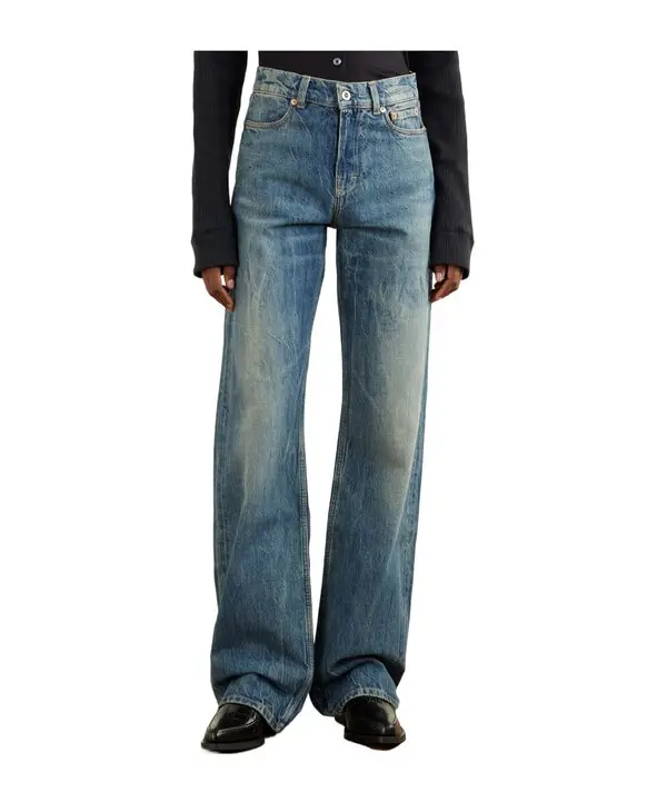 Our Legacy Wata Mid-rise Straight-leg Jeans