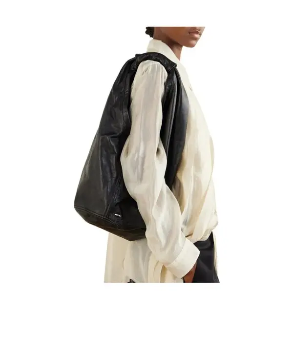 Our Legacy Fofo Drip Leather Tote