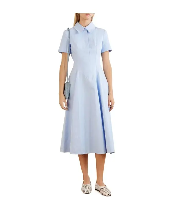 EMILIA WICKSTEAD Denim Midi Dress