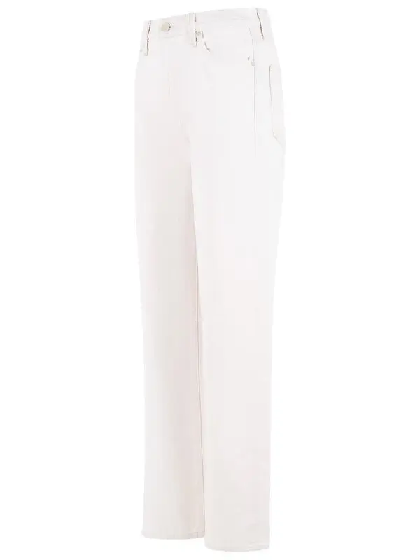 MOTHER Simple Straight-leg Pants