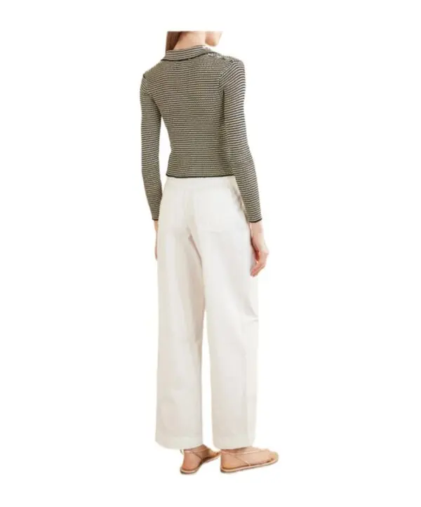 Calle Del Mar Striped Knitted Cardigan
