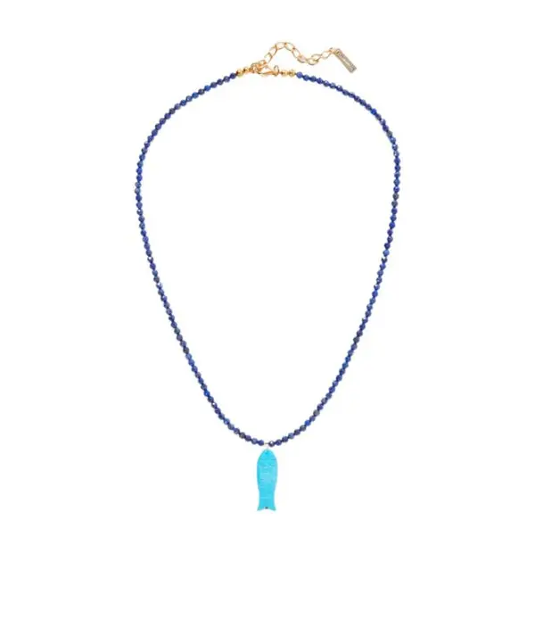 JENNIFER BEHR Bead-embellished Pendant Necklace