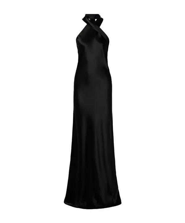 Galvan Pandora Satin Gown