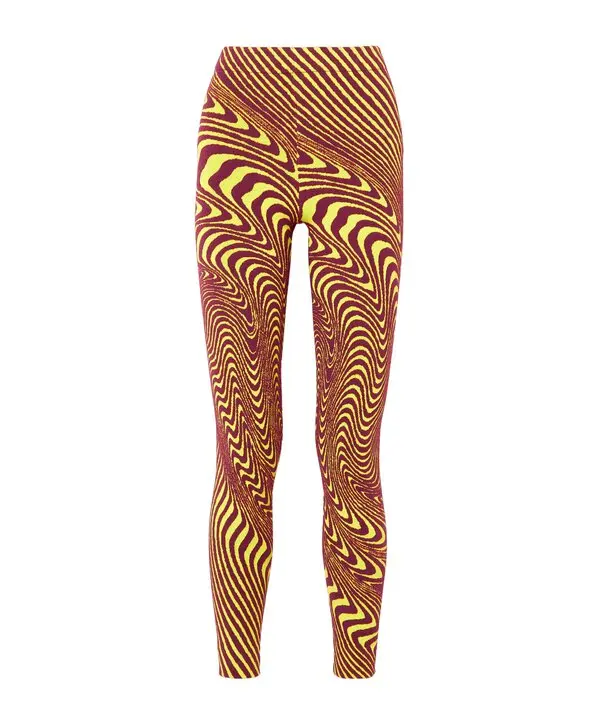 Aztech Mountain Ed Curtis Off-piste Jacquard-knit Leggings