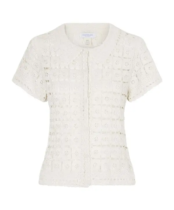 Calle Del Mar Crocheted Shirt