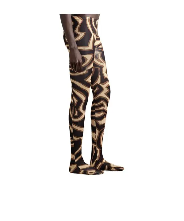 Emilio Pucci Printed Tights