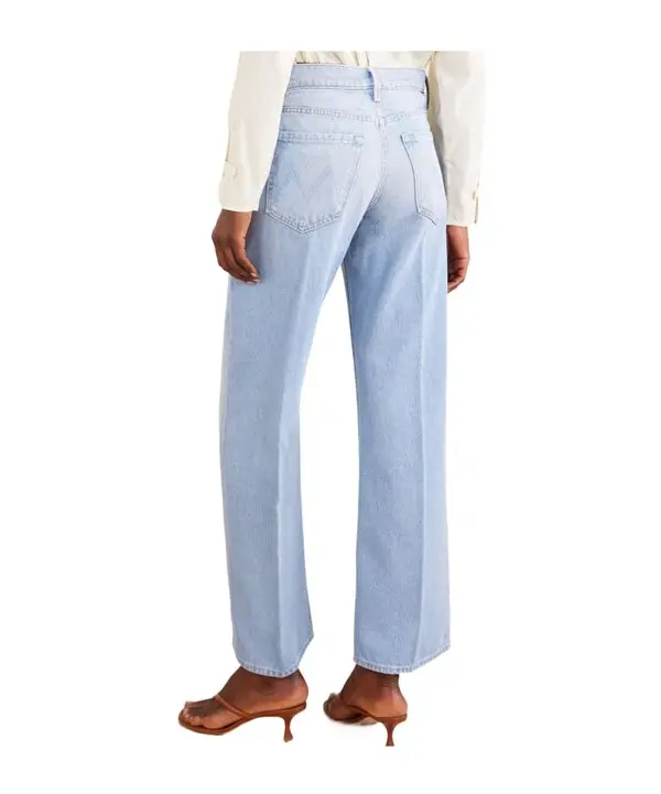 MOTHER The Whip Skimp Mid-rise Wide-leg Jeans