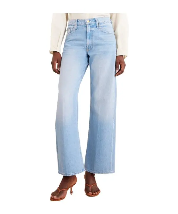 MOTHER The Whip Skimp Mid-rise Wide-leg Jeans
