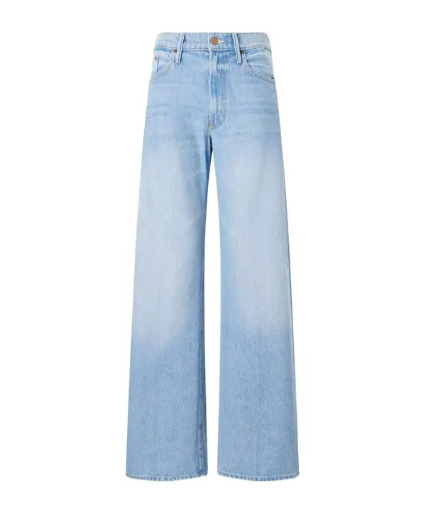 MOTHER The Whip Skimp Mid-rise Wide-leg Jeans - No