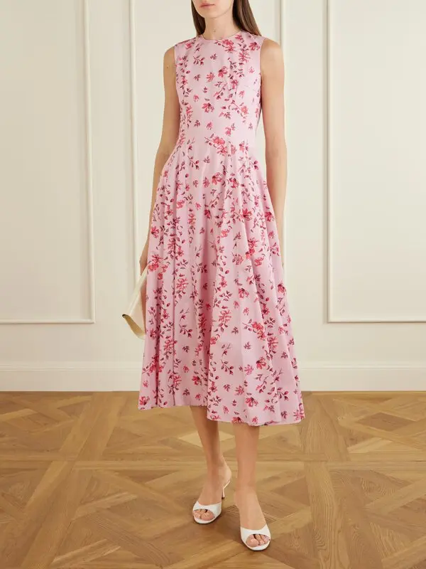 EMILIA WICKSTEAD Floral Maxi Dress