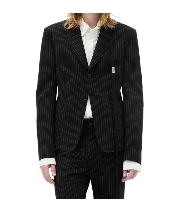 ANN DEMEULEMEESTER Rami Pinstripe-pattern Blazer