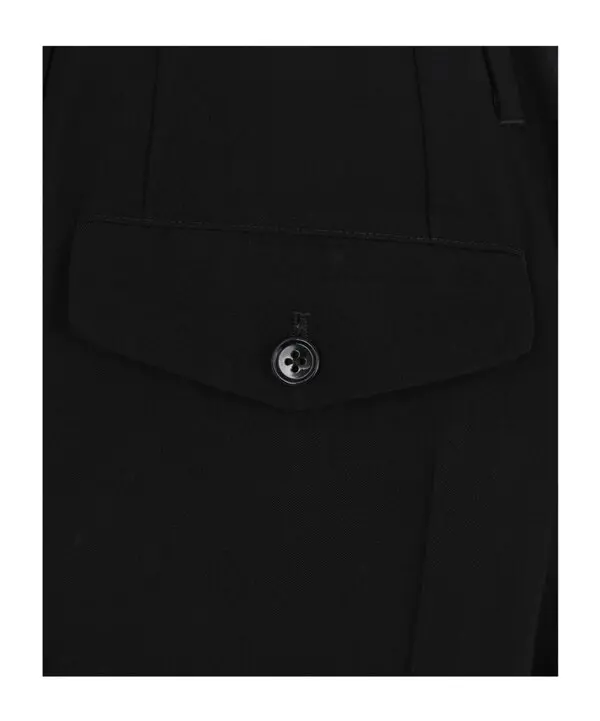 ANN DEMEULEMEESTER Agdar Pleated Tapered Trousers