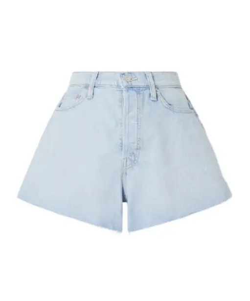 MOTHER High-waisted Denim Shorts - No