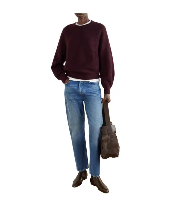 ALLUDE Cashmere And Silk-blend Sweater