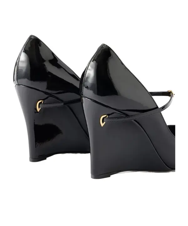 Jennifer Chamandi Patent-leather Pumps
