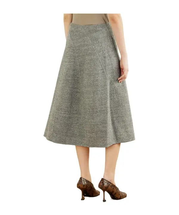 Proenza Schouler Wool-blend Midi Skirt
