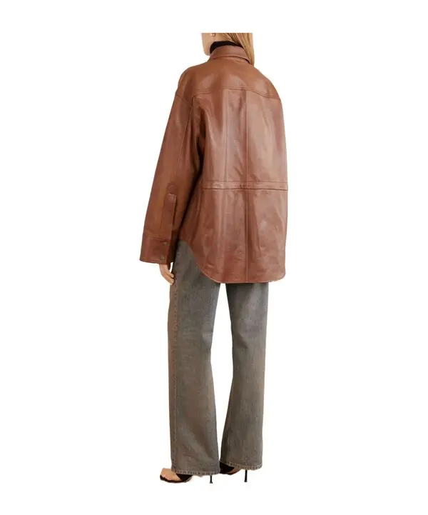 HAIKURE Victoria Leather Shirt