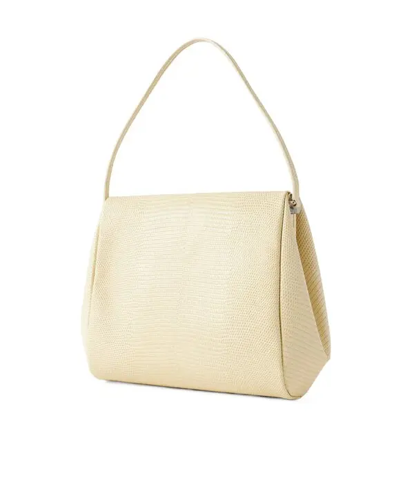 Calvin Klein Tina Snake-effect Leather Clutch Bag