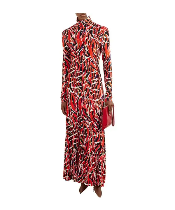 Proenza Schouler Printed Jersey Maxi Dress