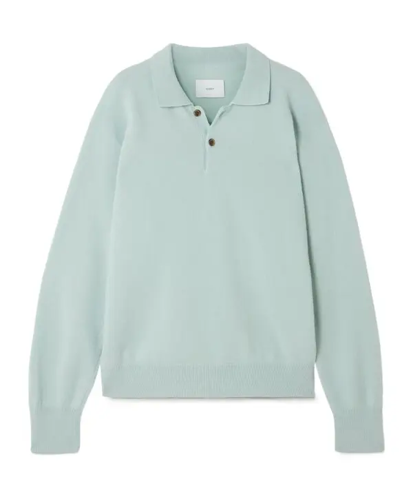 SSSTEIN Brushed-wool Polo Shirt