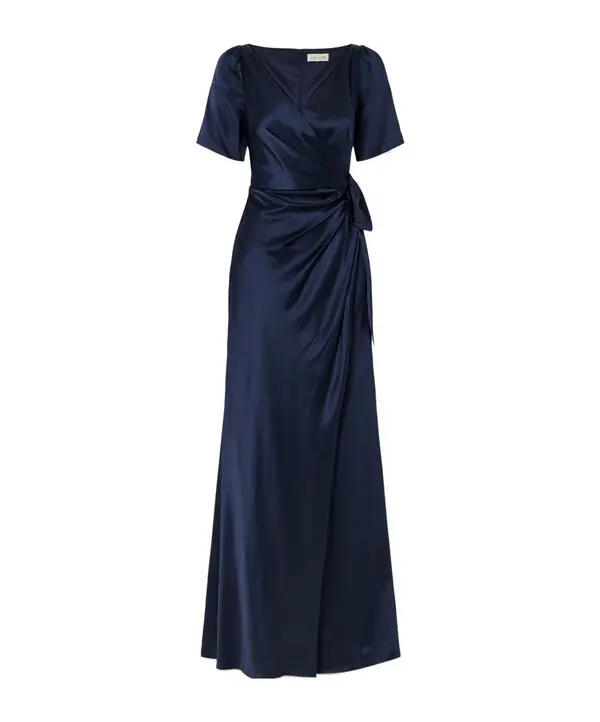 Saloni Silk-satin Gown