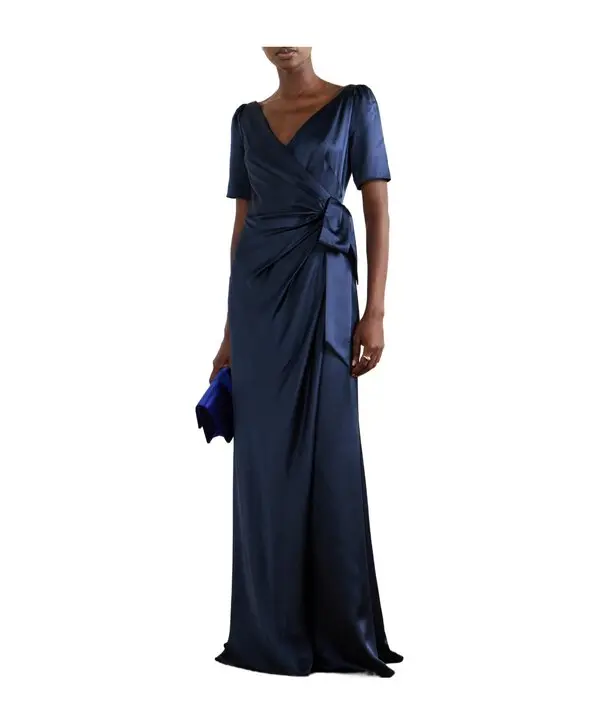Saloni Silk-satin Gown