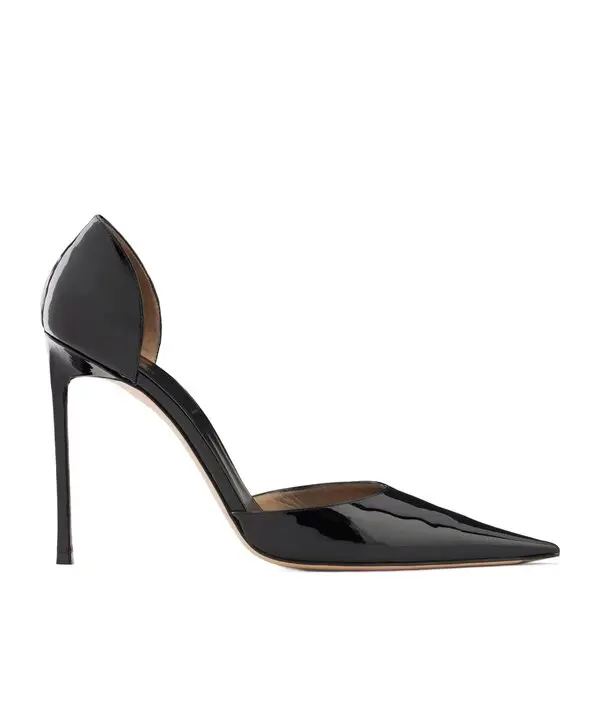 TOM FORD Solid Color Leather Pumps - Black