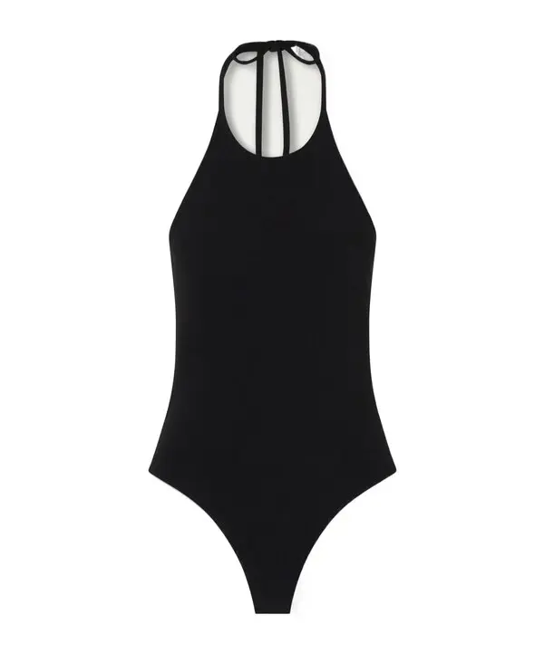 Lisa Marie Fernandez Halterneck One Piece Swimsuit - No