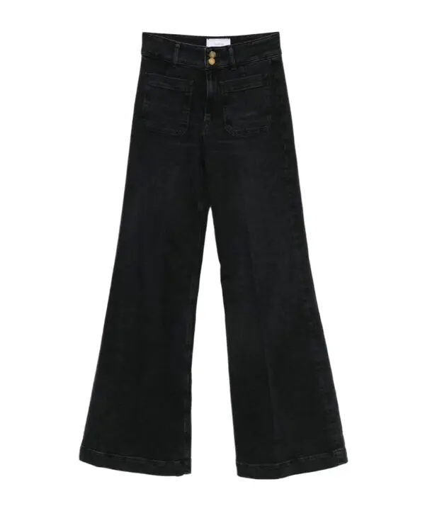 THE SEAFARER Patch-pocket Wide-leg Jeans