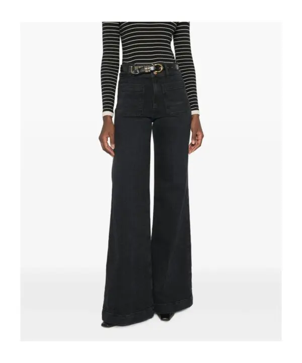 THE SEAFARER Patch-pocket Wide-leg Jeans