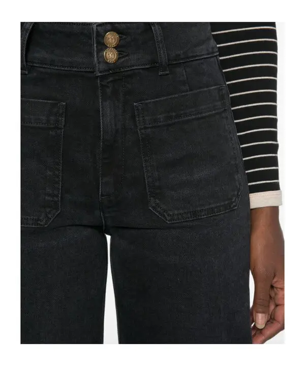 THE SEAFARER Patch-pocket Wide-leg Jeans