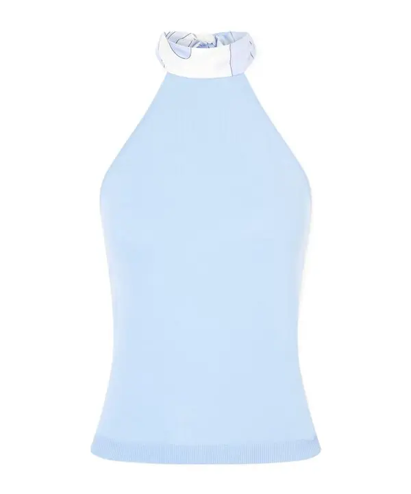 Emilio Pucci Light Sleeveless Knit Top