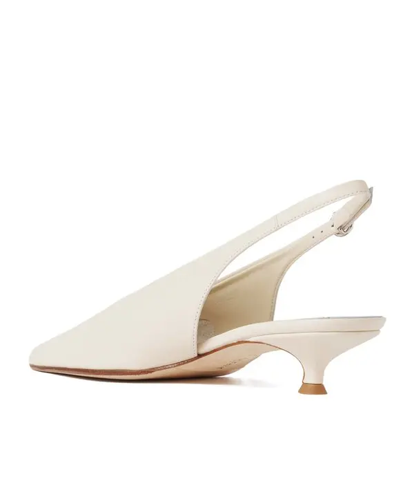 AeydĒ Leather Slingback Pumps