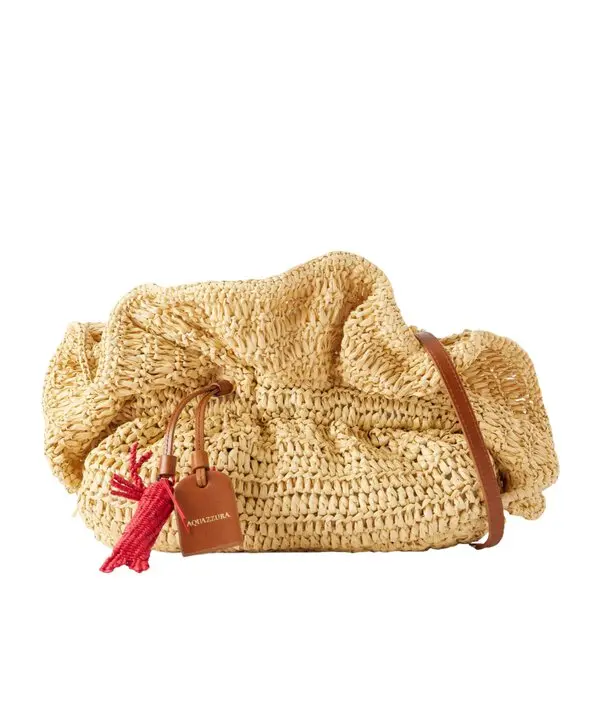AQUAZZURA Woven Shoulder Bag - No