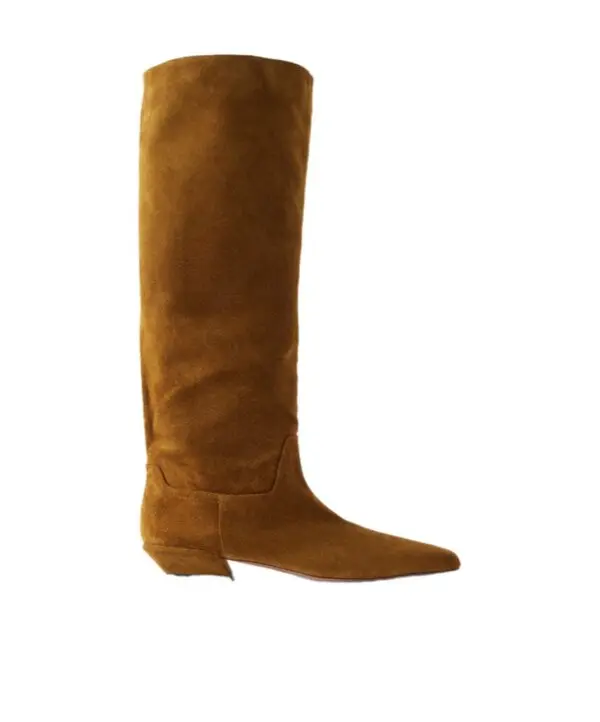 Paris Texas Suede Knee Boots