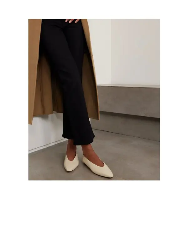 AeydĒ Betty Leather Ballet Flats