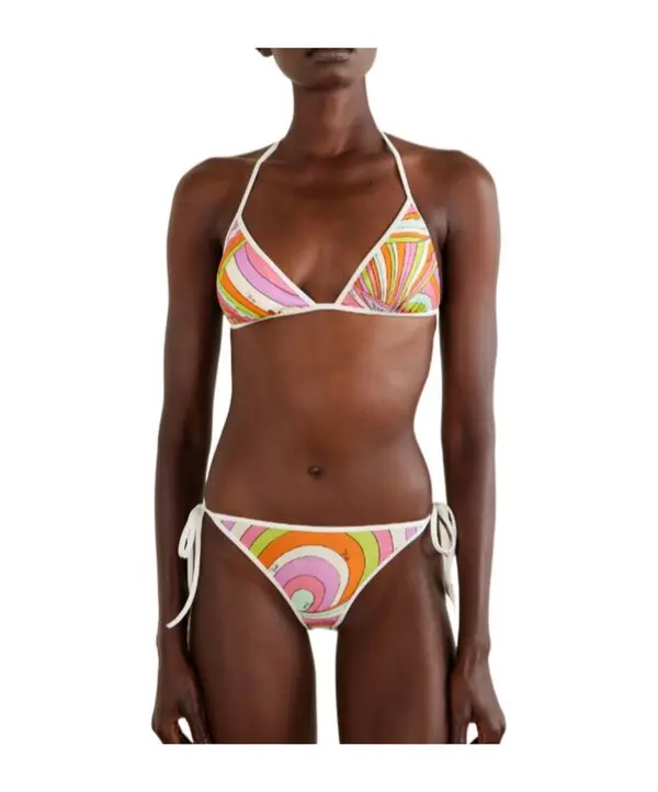 Emilio Pucci Colourstriped Bikini Bottoms