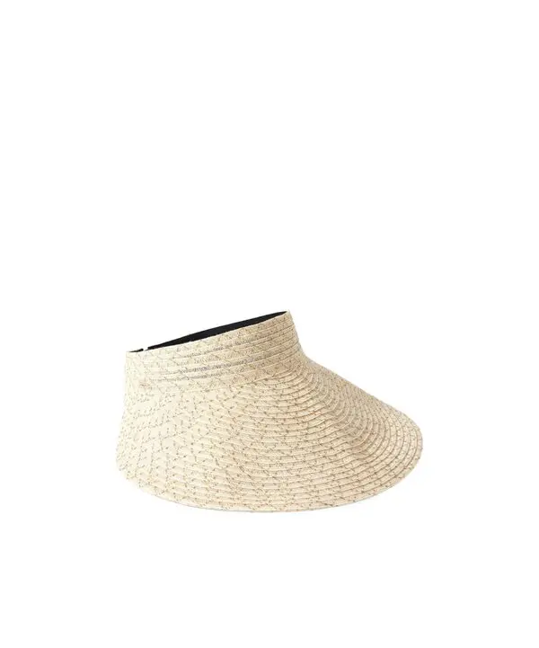 Eugenia Kim Metallic Hemp-blend Visor