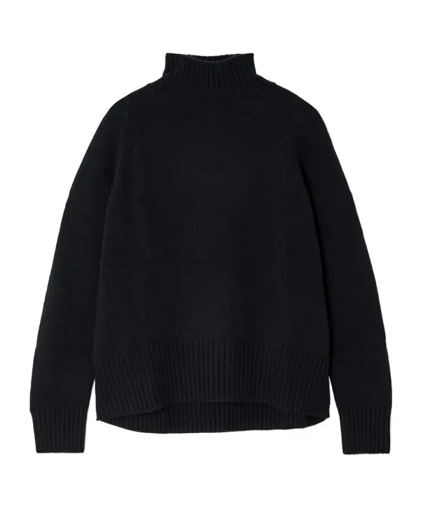 ALLUDE Wool And Cashmere-blend Sweater