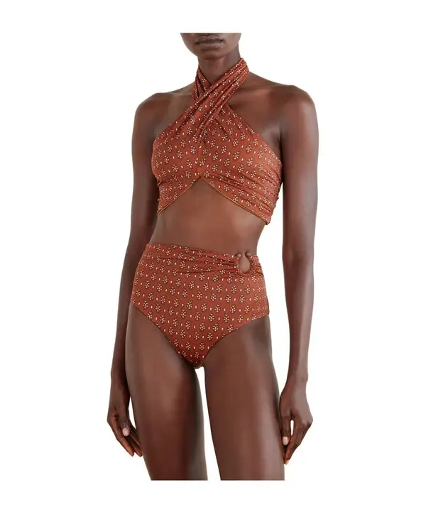 Johanna Ortiz Taita Printed Recycled Bikini Briefs