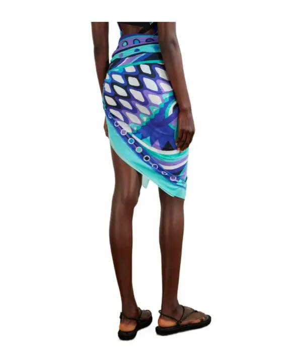 Emilio Pucci Printed Cotton-voile Pareo