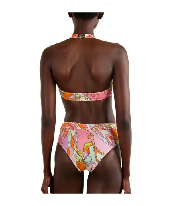 Emilio Pucci Printed Halterneck Bikini