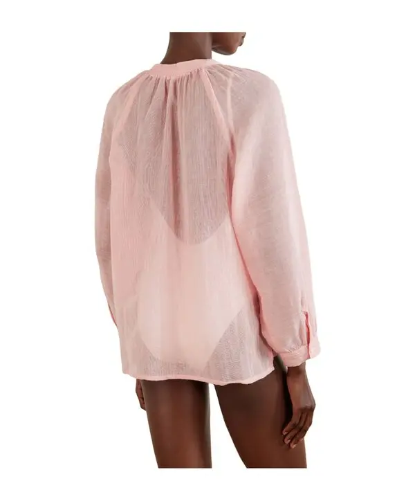 LEMLEM Solid Cotton Shirt