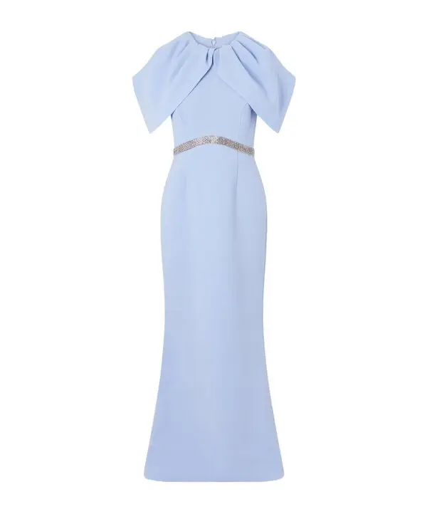Rebecca Vallance Embellished Cady Maxi Dress