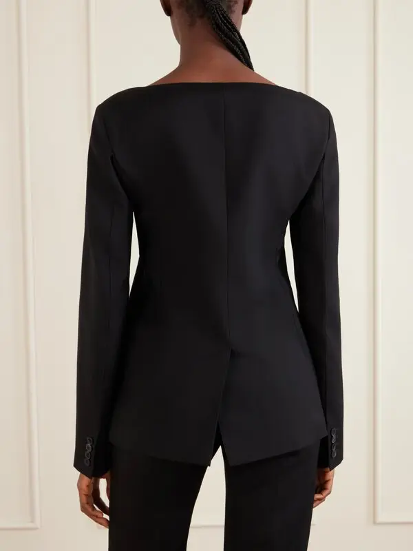 Calvin Klein Squareneck Cropped Blazer